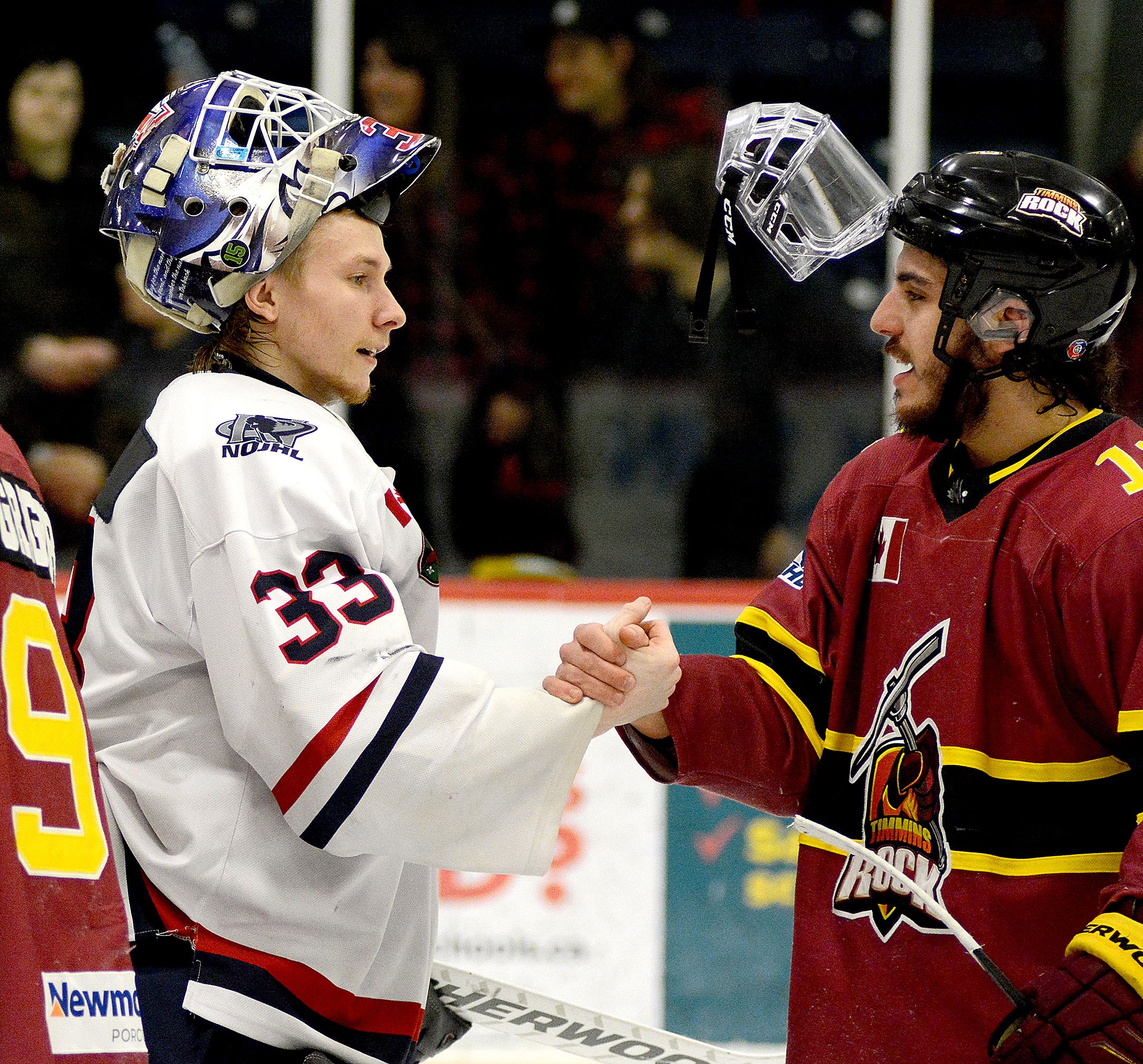 GALLERY: Rock will face Voodoos or Lumberjacks in Round 2 | North Bay ...