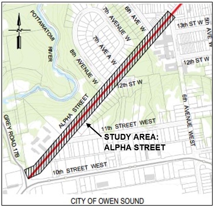 Public's preferences about Alpha Street options needed | Owen Sound Sun ...