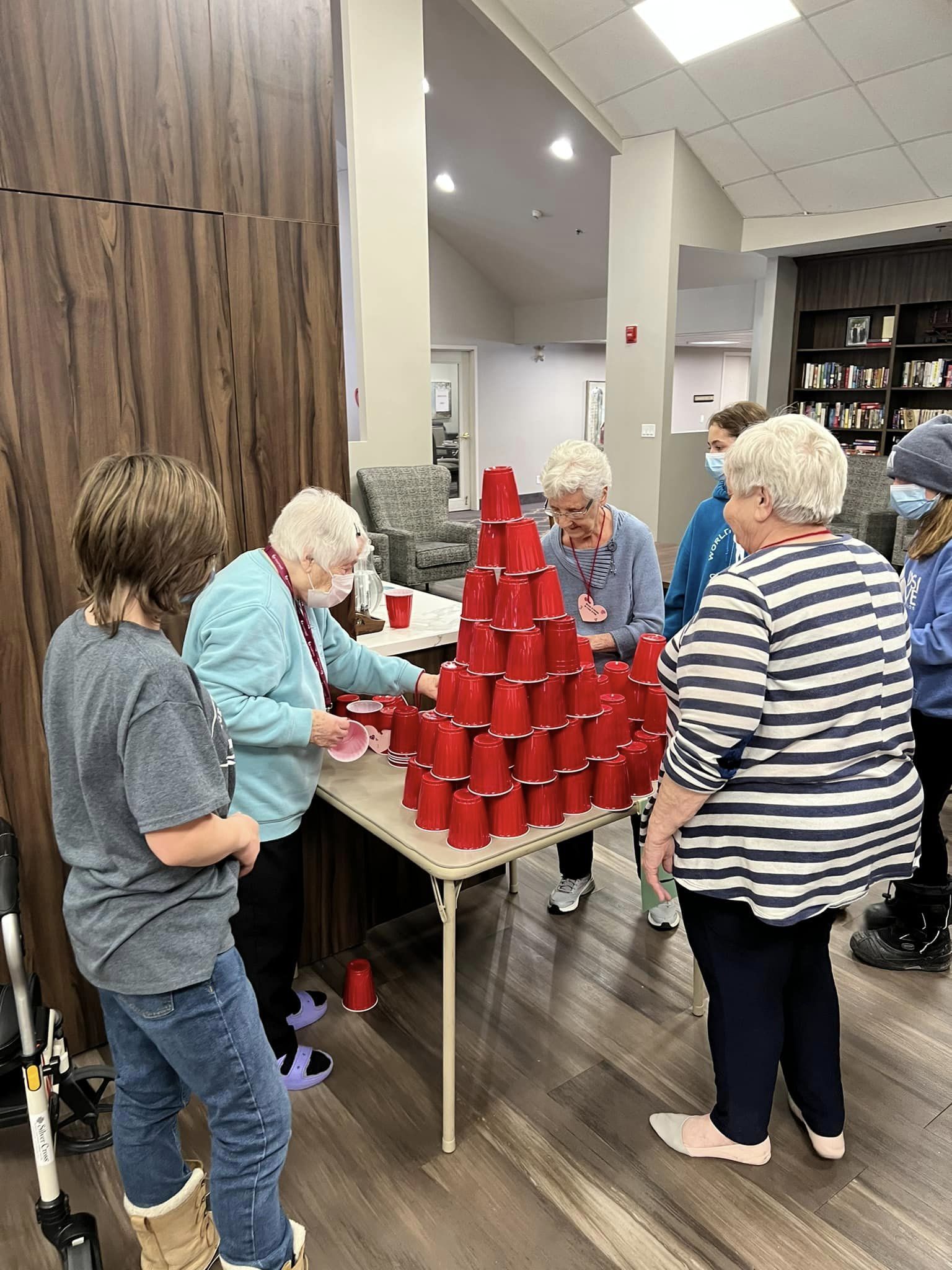 Photos: Students visit Chartwell Meadowbrook Retirement Residence in ...