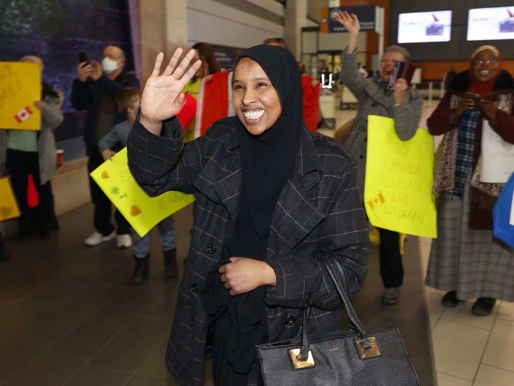 A happy reunion as Brockville-based refugee greets her family ...