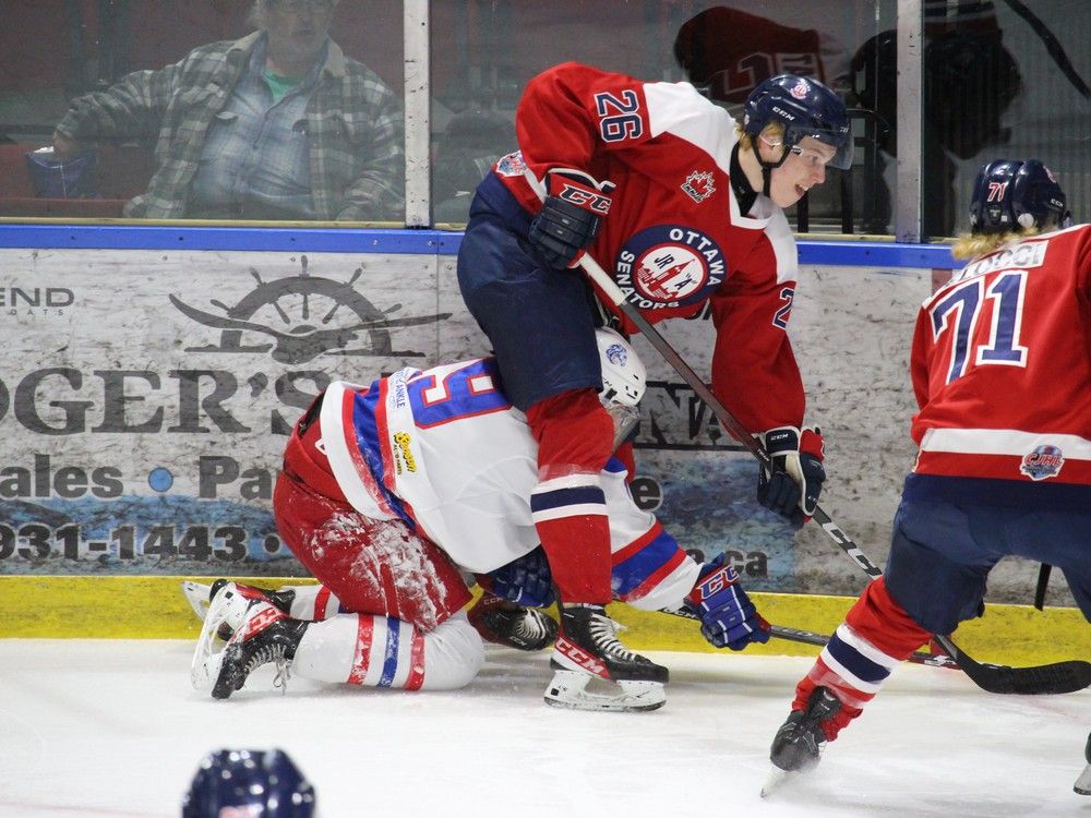 Cornwall Colts' comeback falls short in Game 2 loss to Jr. Sens ...