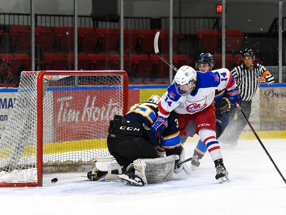 Cornwall Jr. A Colts 5-0 win keeps CCHL playoff hopes alive | Cornwall ...
