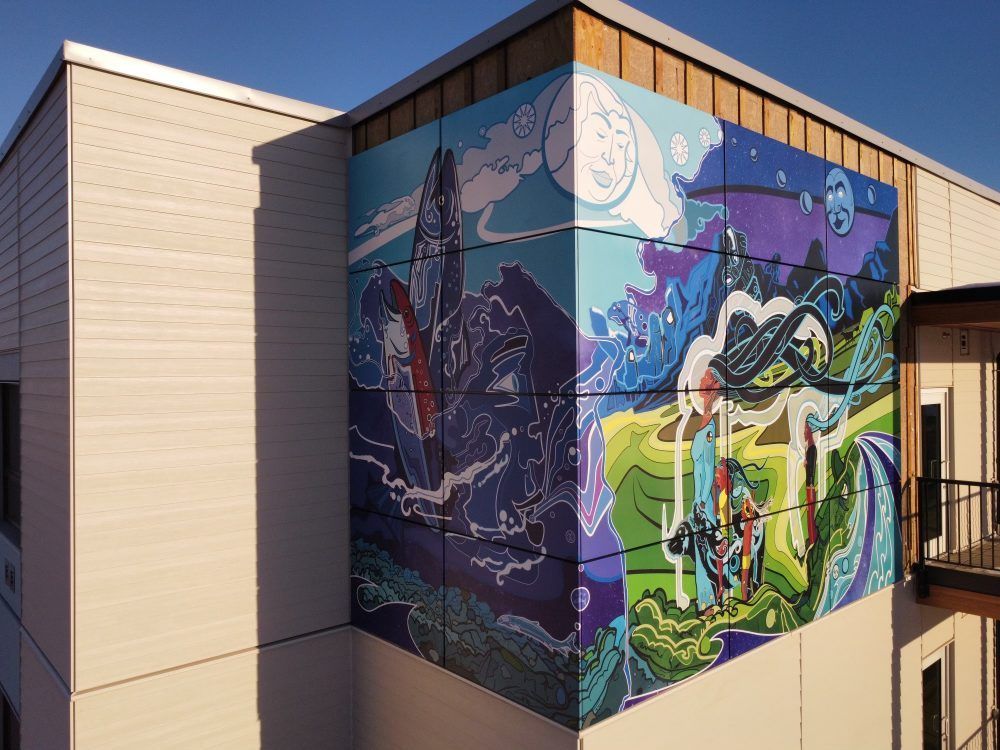 Aboriginal Housing Society of Prince George welcomes new mural | Prince ...
