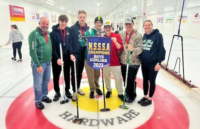 Spartan Boys Curling team wins at NSSSA | Mid-North Monitor