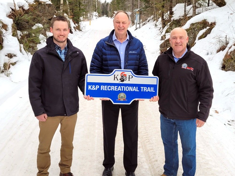 County of Renfrew recognizes Trillium funding for K&P trail upgrades ...