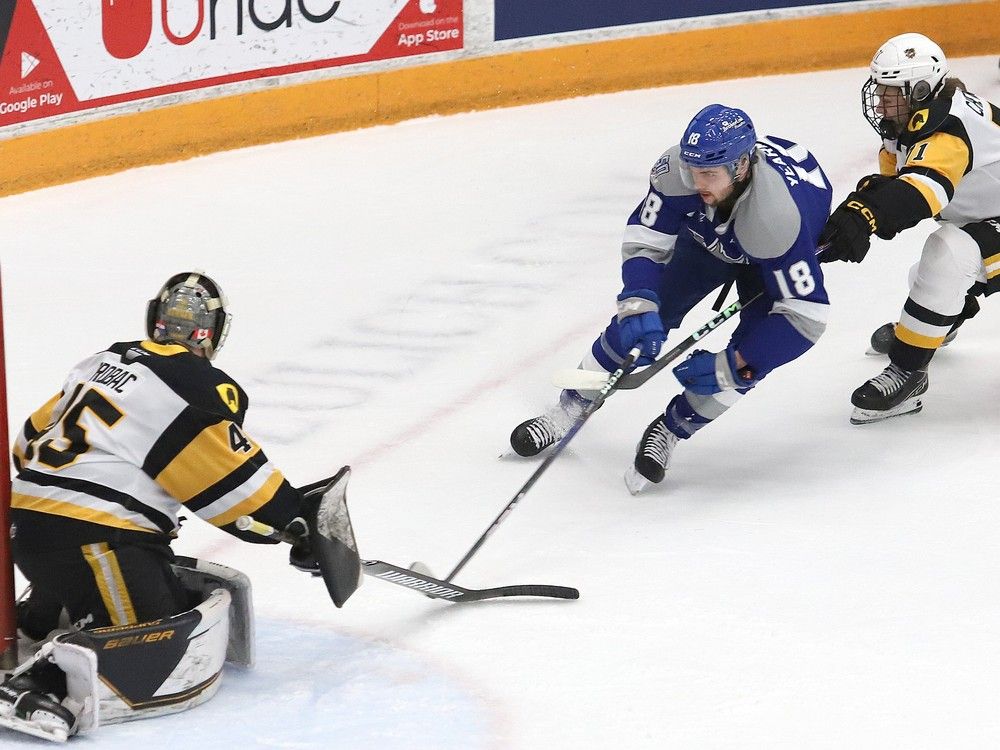 Wolves beat Bulldogs in OT, look to finish regular season on high note ...