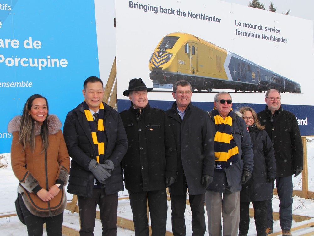 Ministers visit site of proposed Timmins-Porcupine rail station | The ...