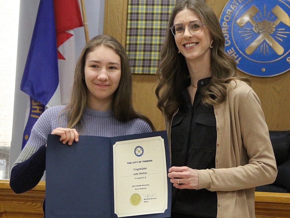 City honours OFSAA medalist | The Daily Press