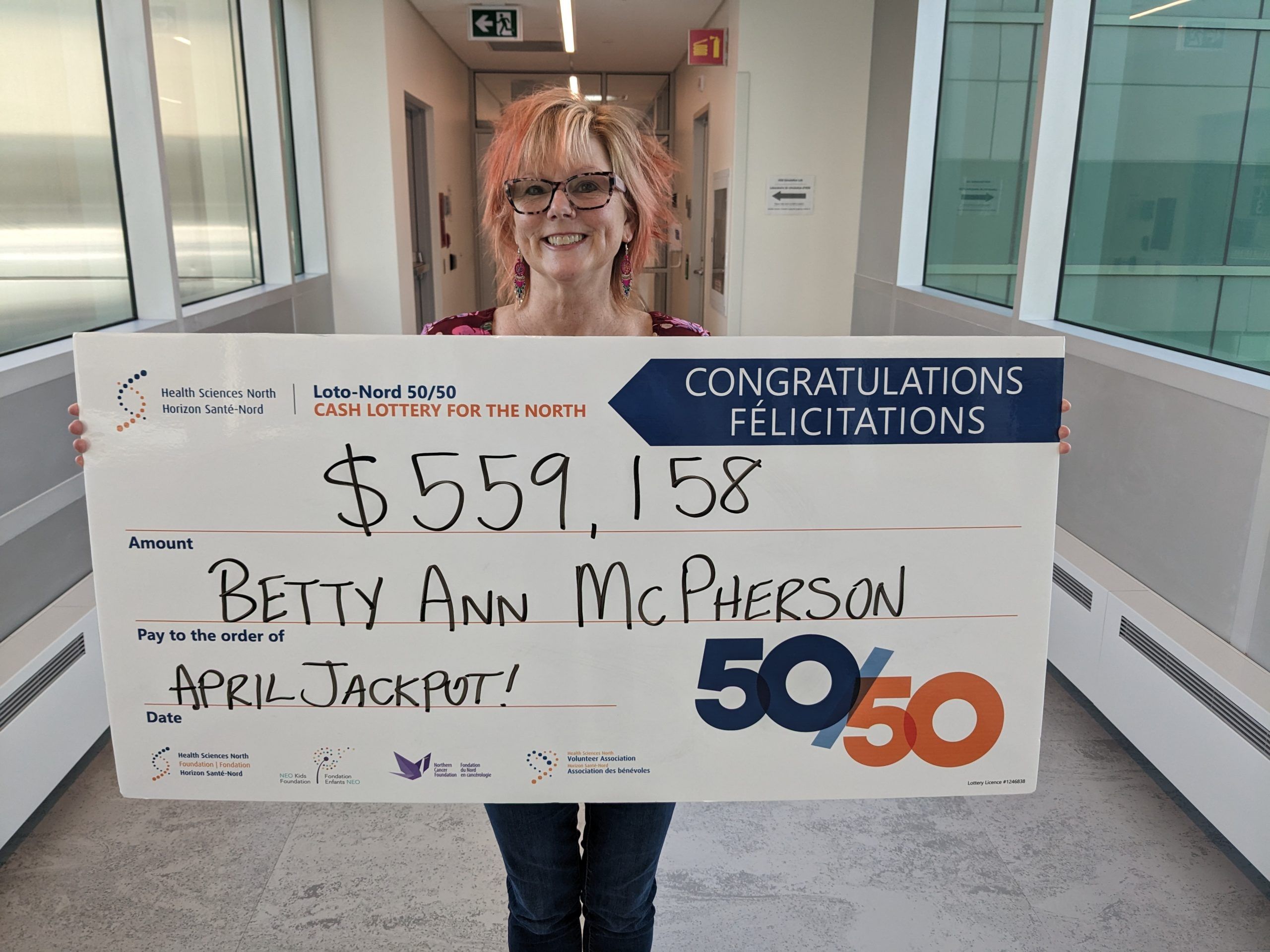 Sudbury woman takes home almost $560,000 as HSN 50/50 draw winner ...
