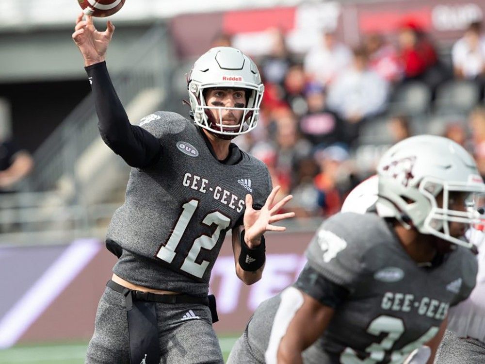Kenhtè:ke longhouse helps shape Gee Gees' QB Maracle | The Napanee Guide