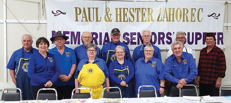 The annual Paul & Hester Zahorec Memorial Seniors Supper a wonderful ...