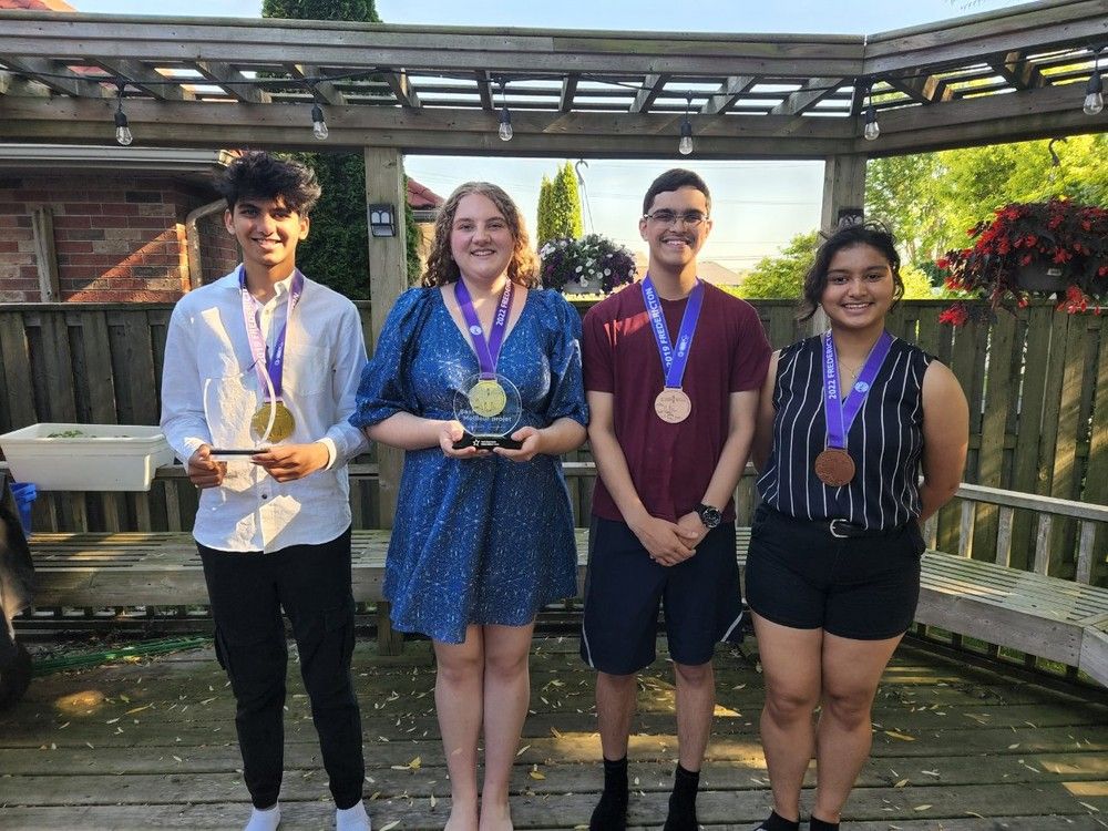Science fair competitors, friends named to Team Canada | The Sarnia ...