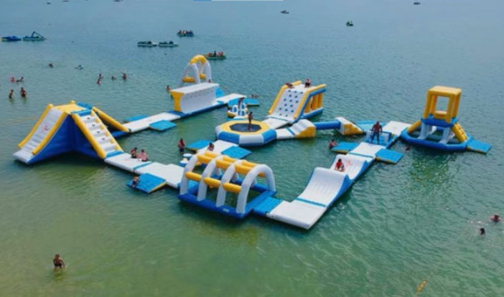 Celebrating CK in May: Inflatable water park floated for Erieau Beach | Chatham Daily News