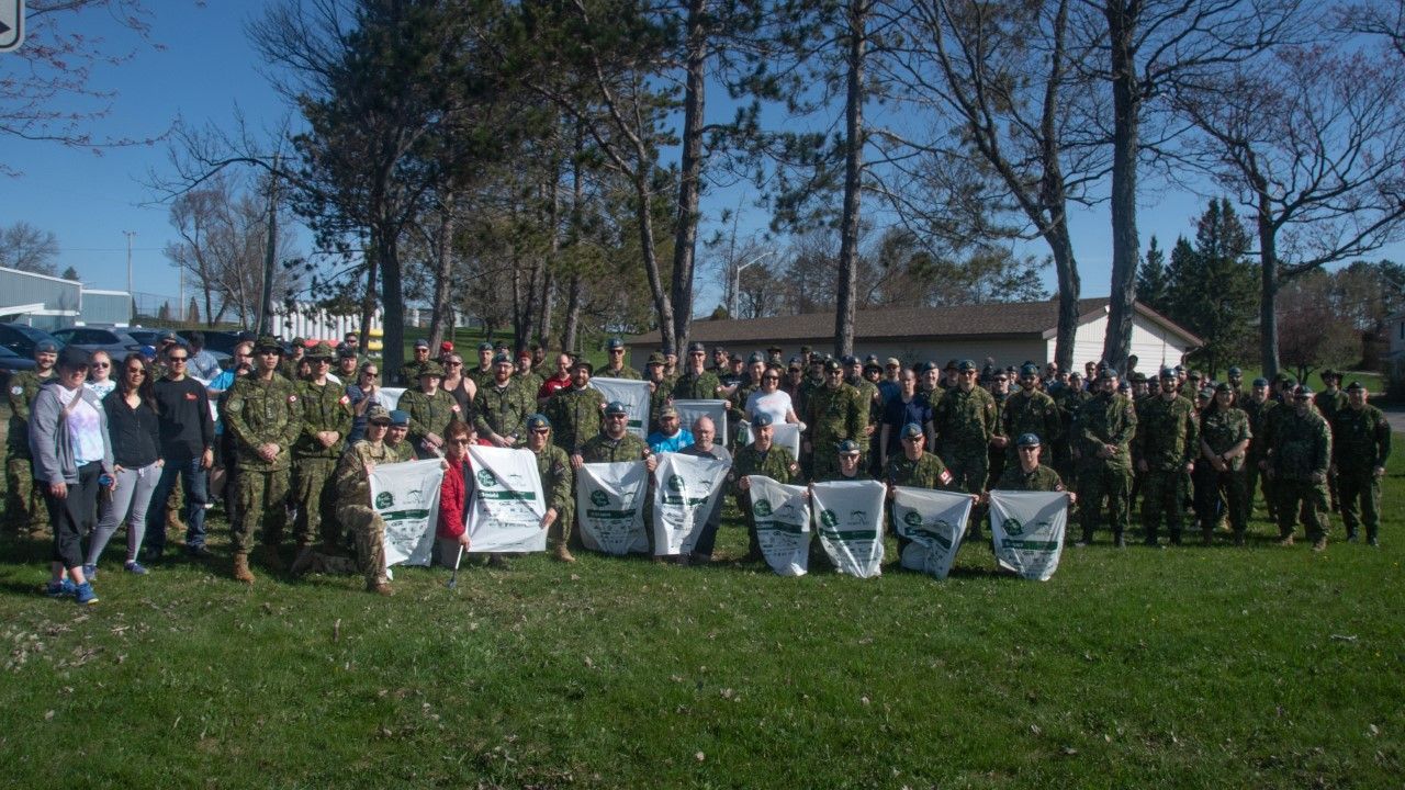 22Wing North Bay fill Clean Green Beautiful bags this spring | North ...