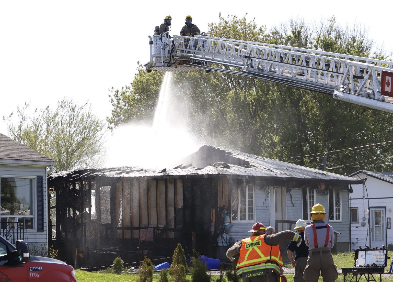 Fire service on scene in Azilda for a residential fire | Sudbury Star