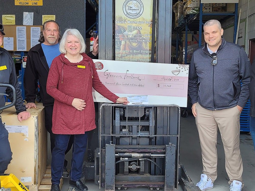 Gleaners gets new fork truck because of generous support | Belleville ...