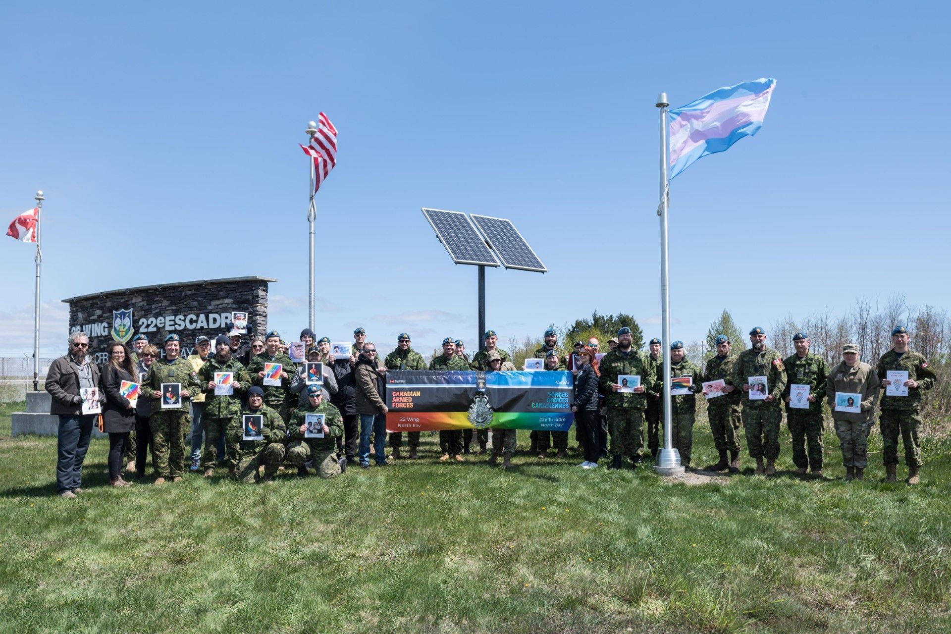 22 Wing/CFB North Bay marks day against prejudice | Sudbury Star