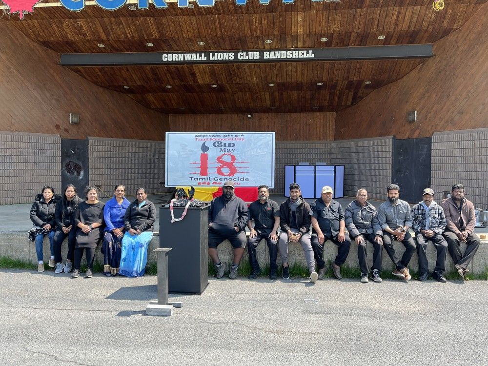 Tamil Genocide Remembrance Day held in Cornwall park for first time ...