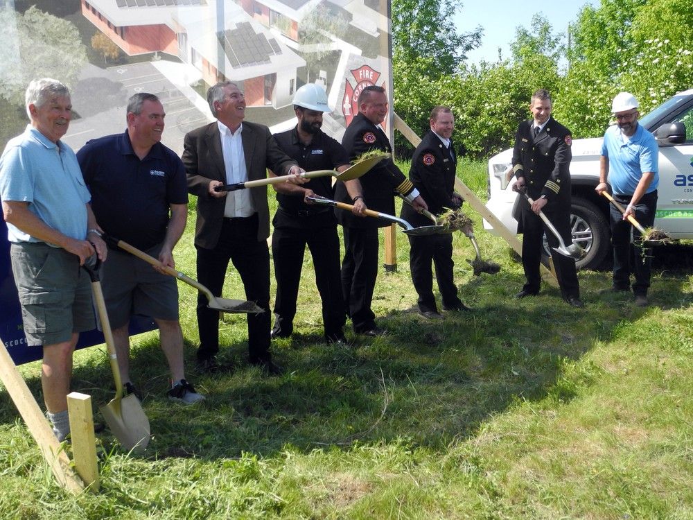 Ceremonial start to construction of new Cornwall fire headquarters ...