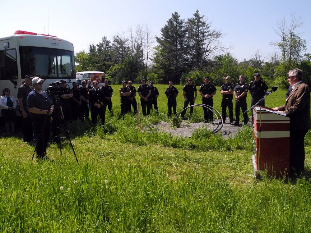Ceremonial start to construction of new Cornwall fire headquarters ...