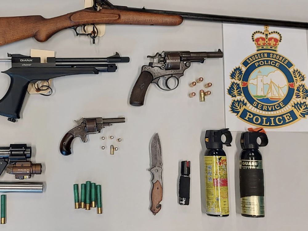 Saugeen Shores man arrested with concealed and loaded guns faces ...