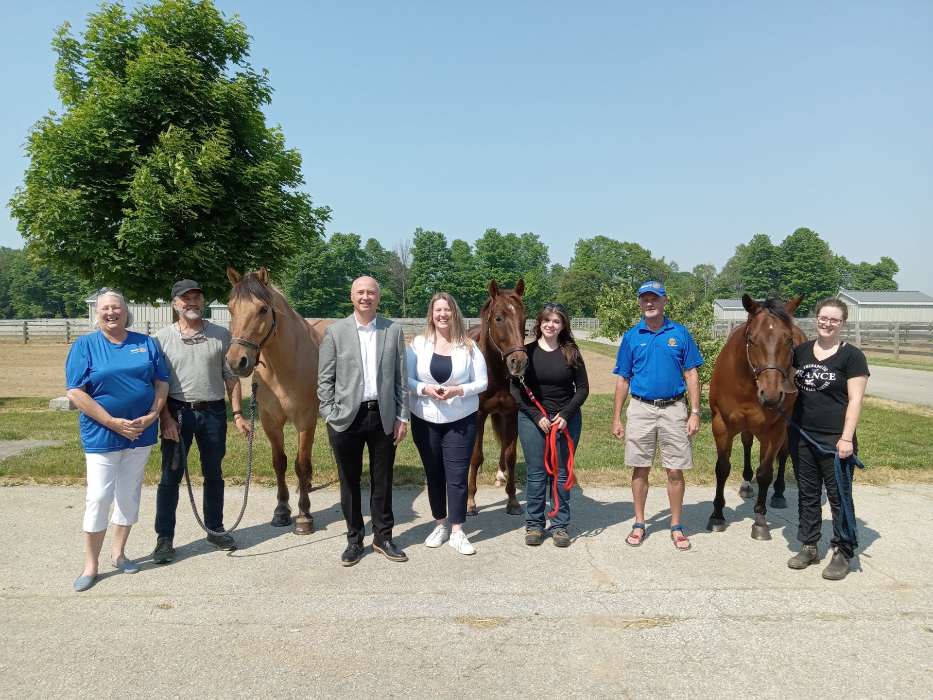 PRANCE welcomes three new therapy horses to Port Elgin facility. | The Shoreline Beacon