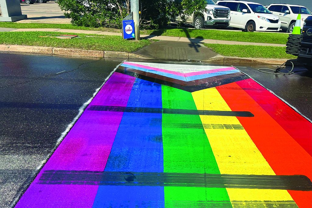 Rcmp Seek Public Assistance With Crosswalk Vandalism Investigation Leduc Representative 0387