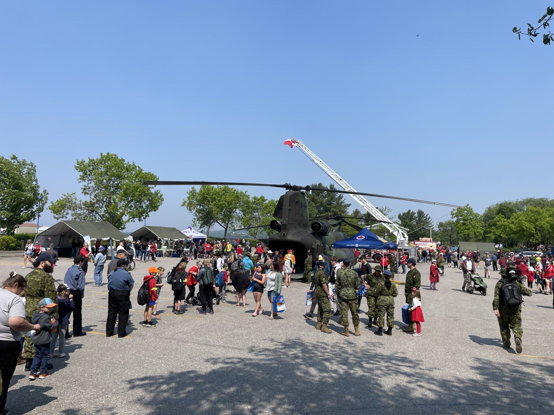 Fun in the air and on the ground for Armed Forces Day | North Bay Nugget