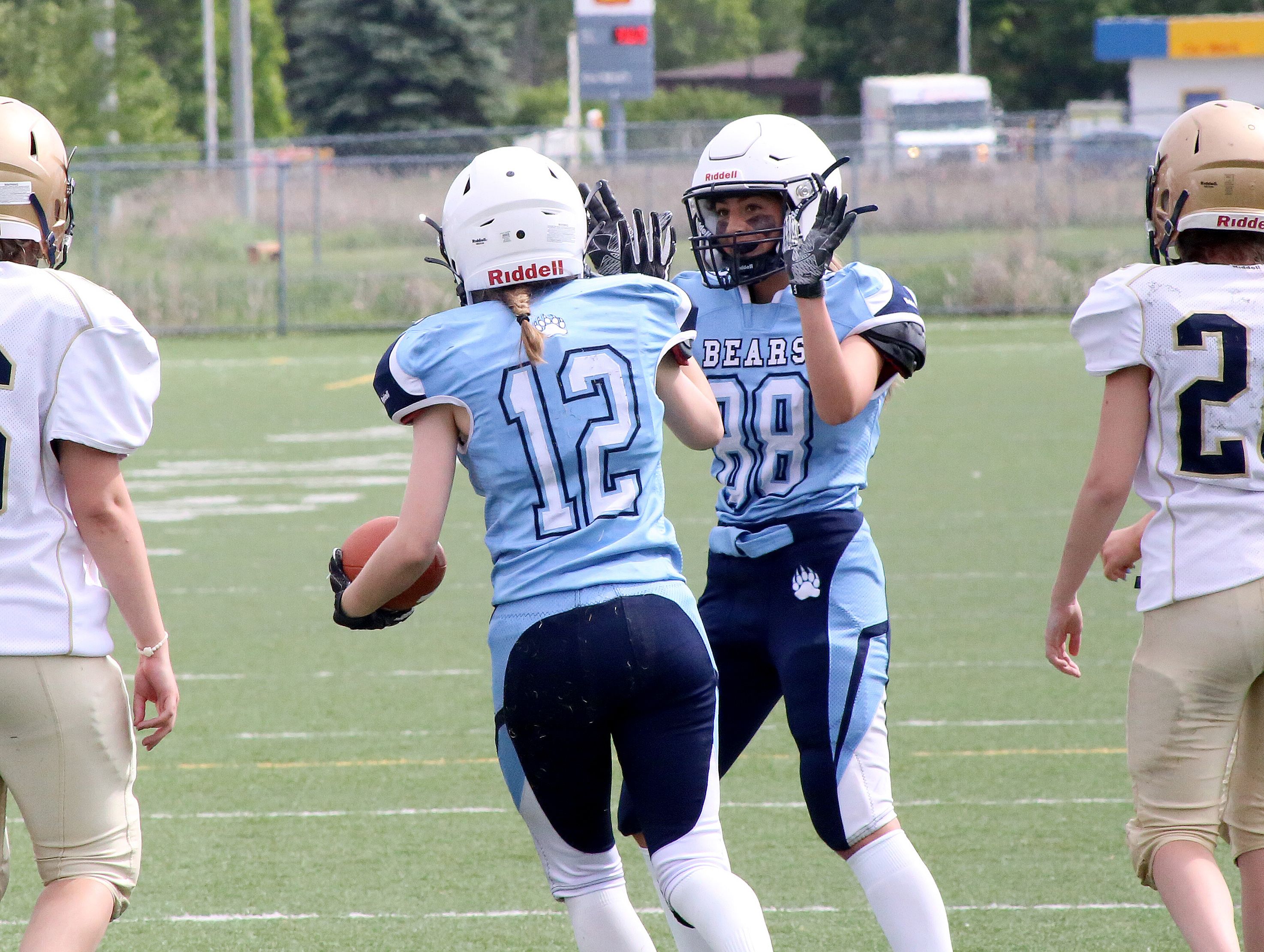 Bears tackle Jaguars in latest girls football showcase | Sudbury Star
