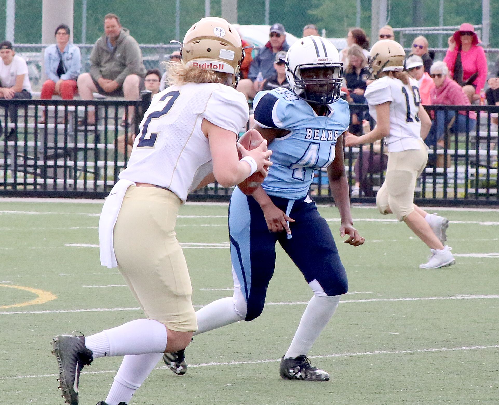 Bears tackle Jaguars in latest girls football showcase | Sudbury Star
