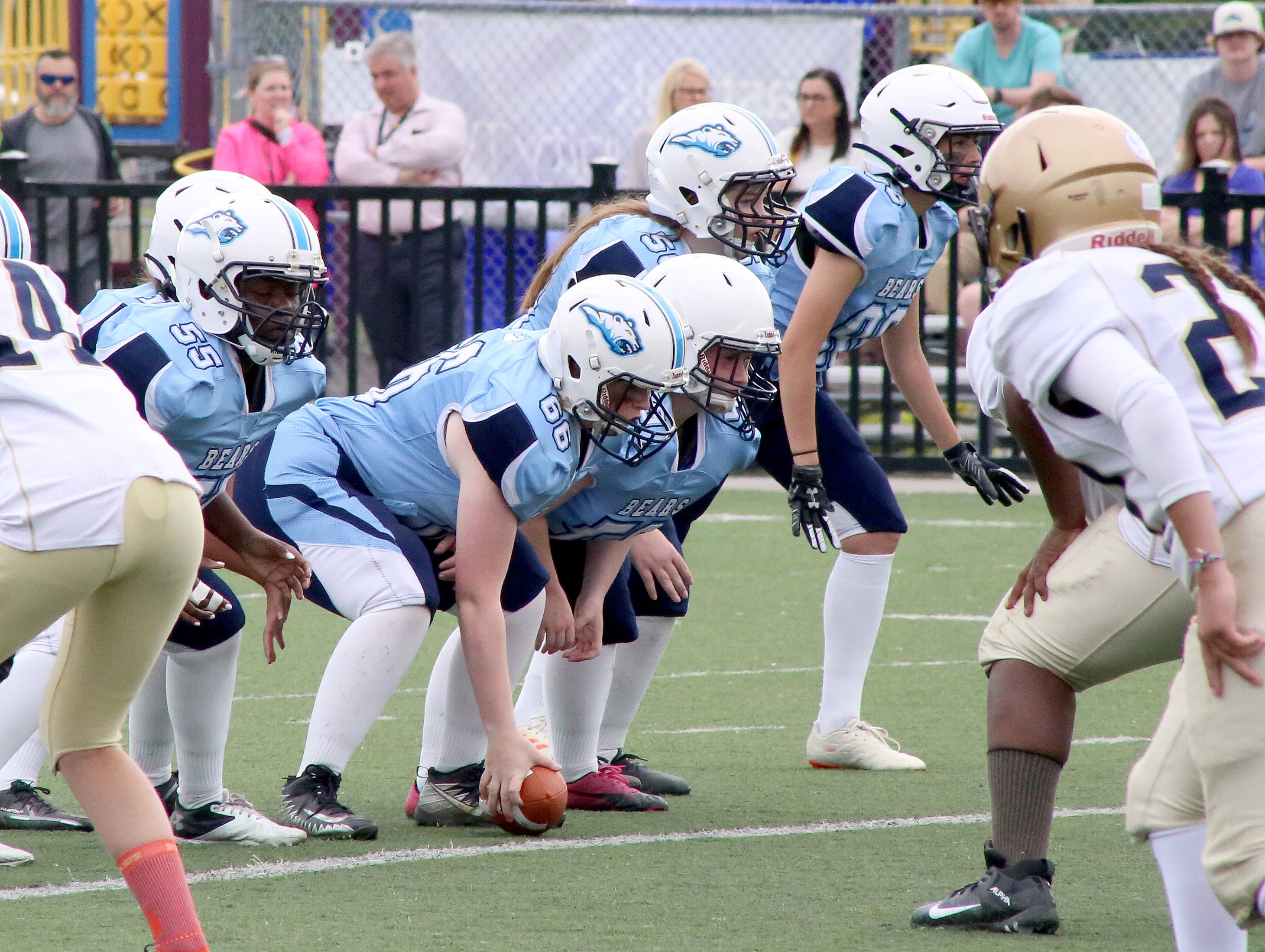 Photo gallery: Bears tackle Jaguars in latest girls football showcase ...