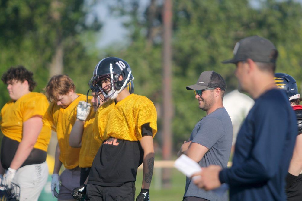 St Mary's wideout Nate Carter participated in the CFC Prospects Game ...