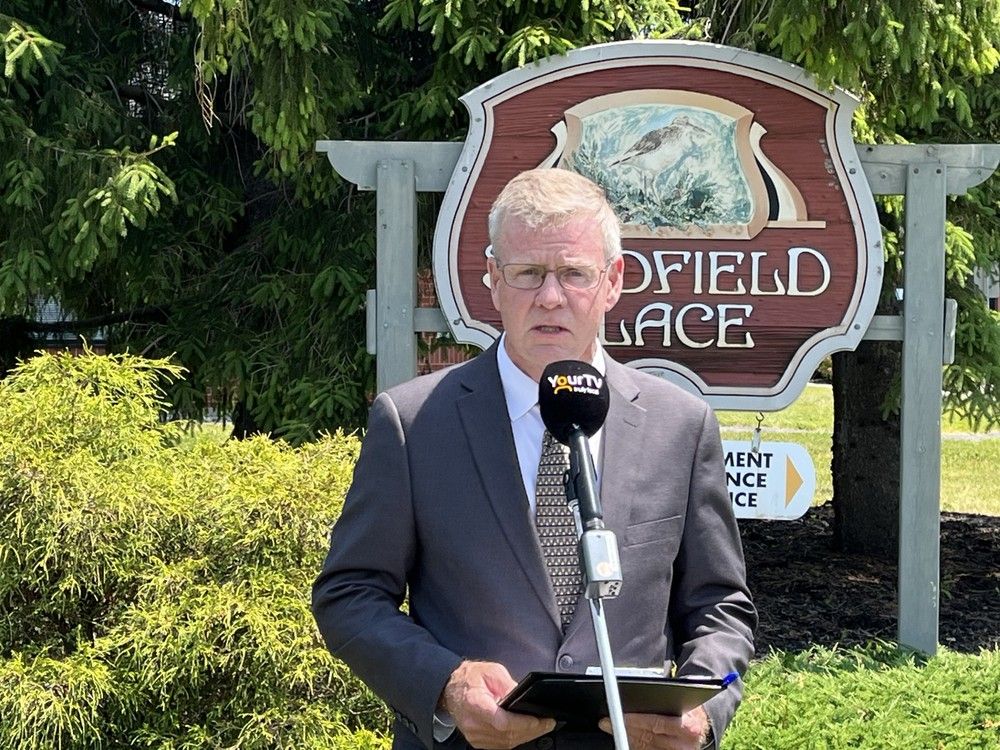 MPP, parliamentary assistant tour Sandfield Place in Cornwall ...