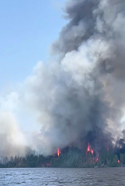 Fire in Centennial Lake forces evacuation of residents | Pembroke Observer