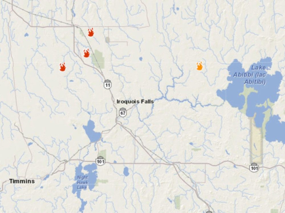 Morning haze over Timmins due to forest fires in the region | The Daily ...