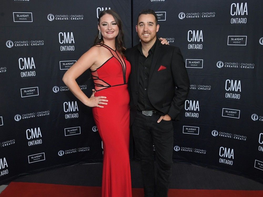 Rosewood Duo walk the red carpet at CMA Ontario awards in Hamilton ...