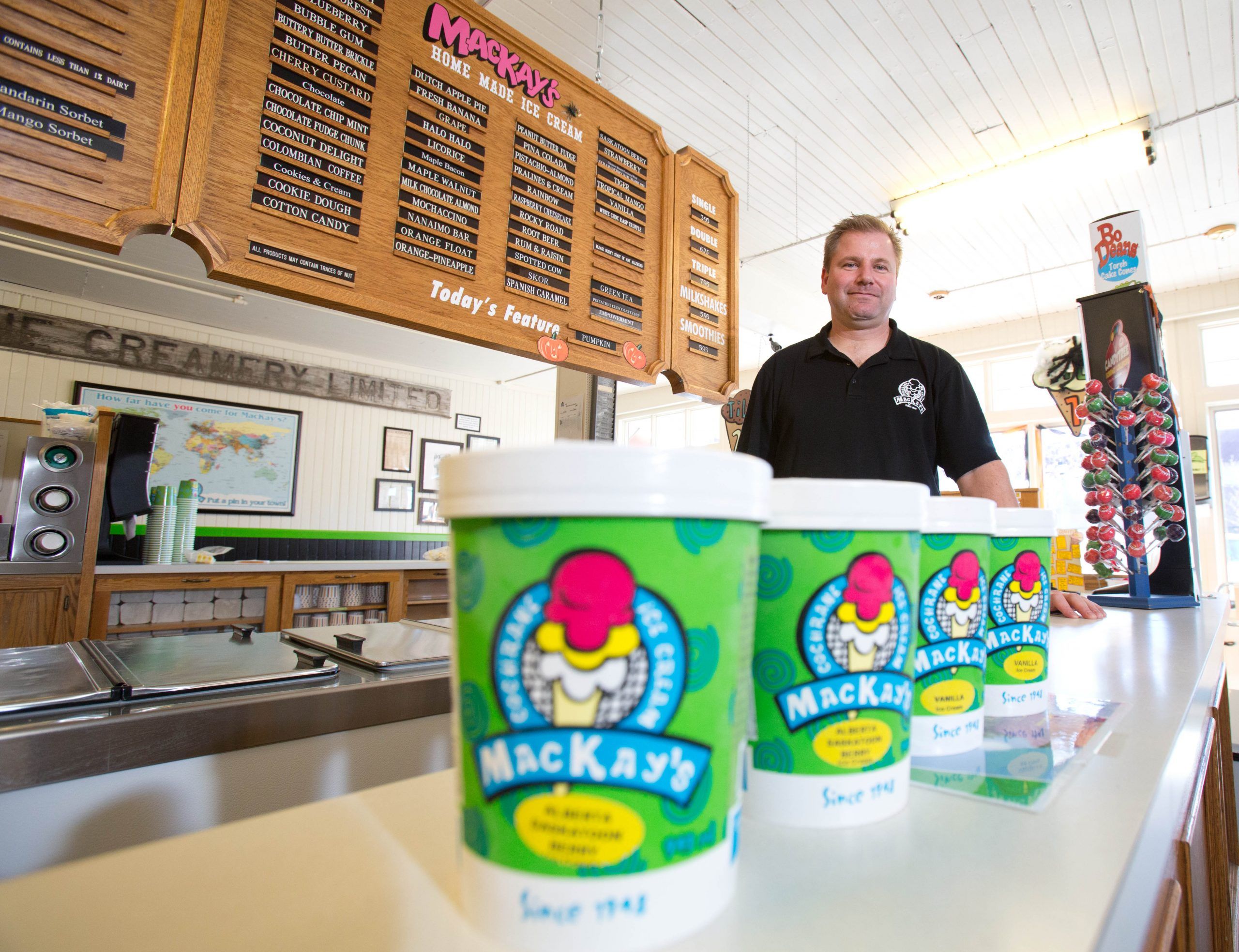 MacKay's Ice Cream in Cochrane celebrates 75 years of scoops | Calgary ...