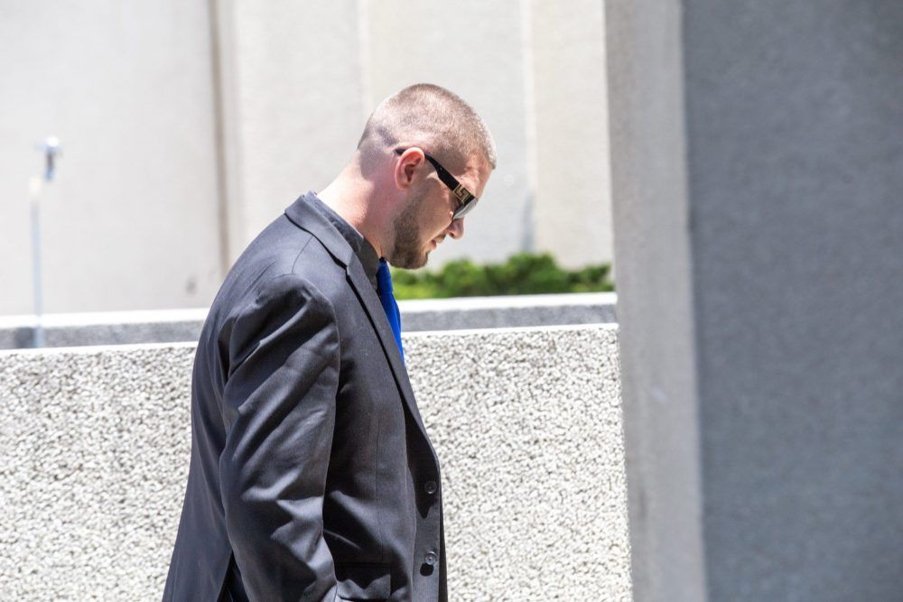 With Profane Testimony Ex Cop Points To Accused In Hit And Run Of Teen The Daily Press