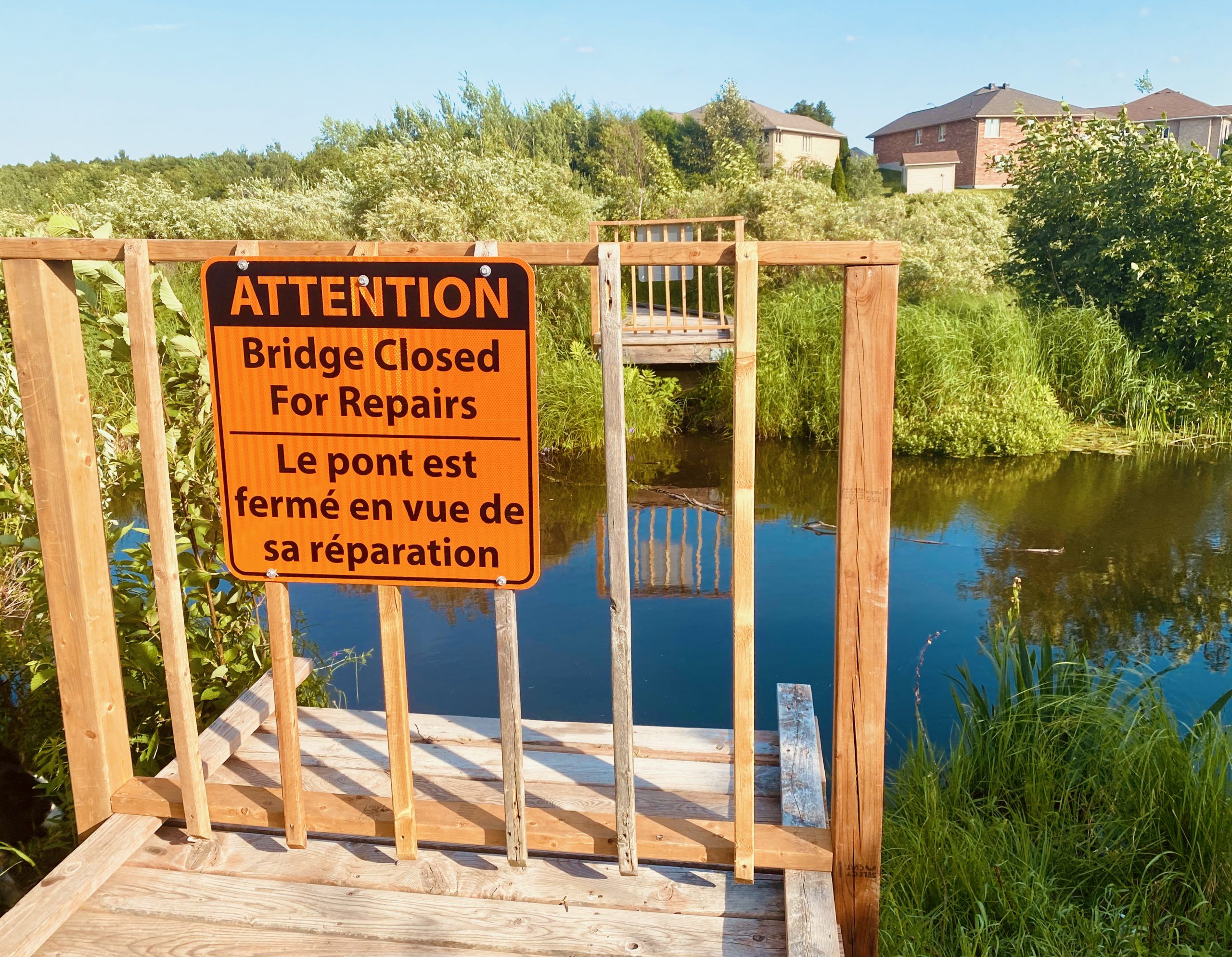 Residents want bridge near Robinson Playground to be restored | Sudbury ...