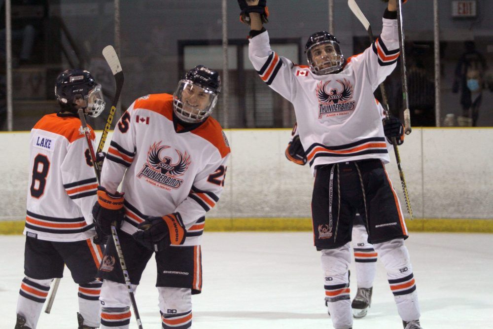 Andrew Gibson gives thanks to the Soo Thunderbirds | Sault Star