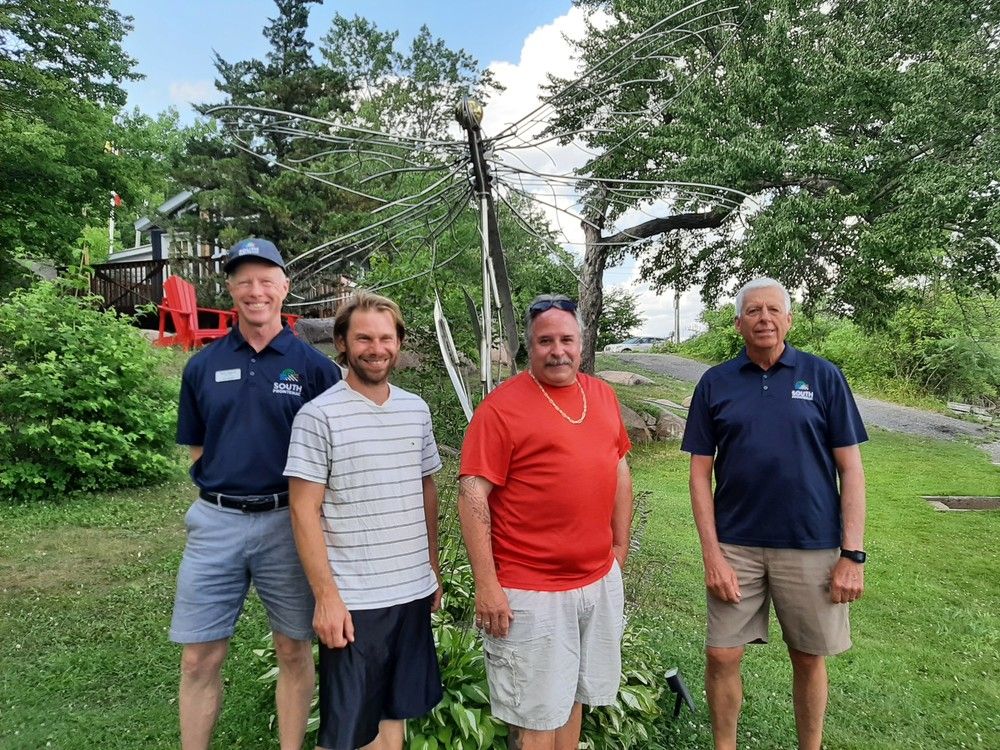 Dragonfly sculpture dedicated to Bob's Lake residents | The Kingston ...