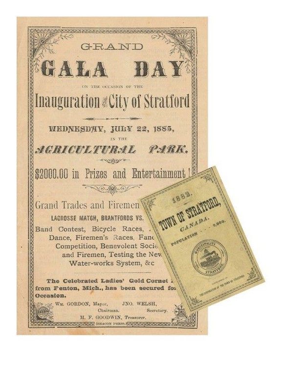 Grand Gala in July 1885 marked Stratford becoming a city | The ...