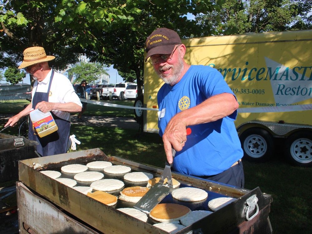 Mackinac Race: Breakfast is served Saturday on Point Edward waterfront ...