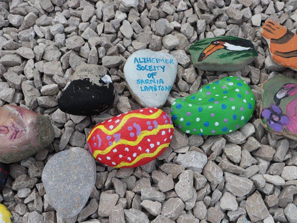 Rocky the painted stone snake still growing on Sarnia's waterfront ...