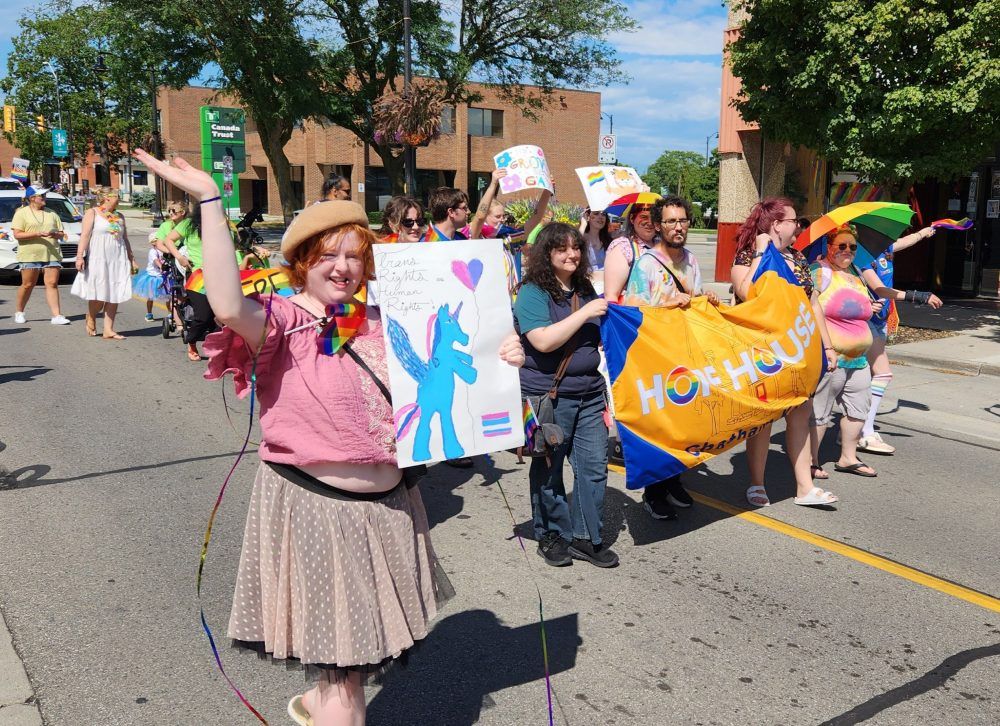 'My heart is full': Pride parade rolls through Chatham | Chatham Daily News