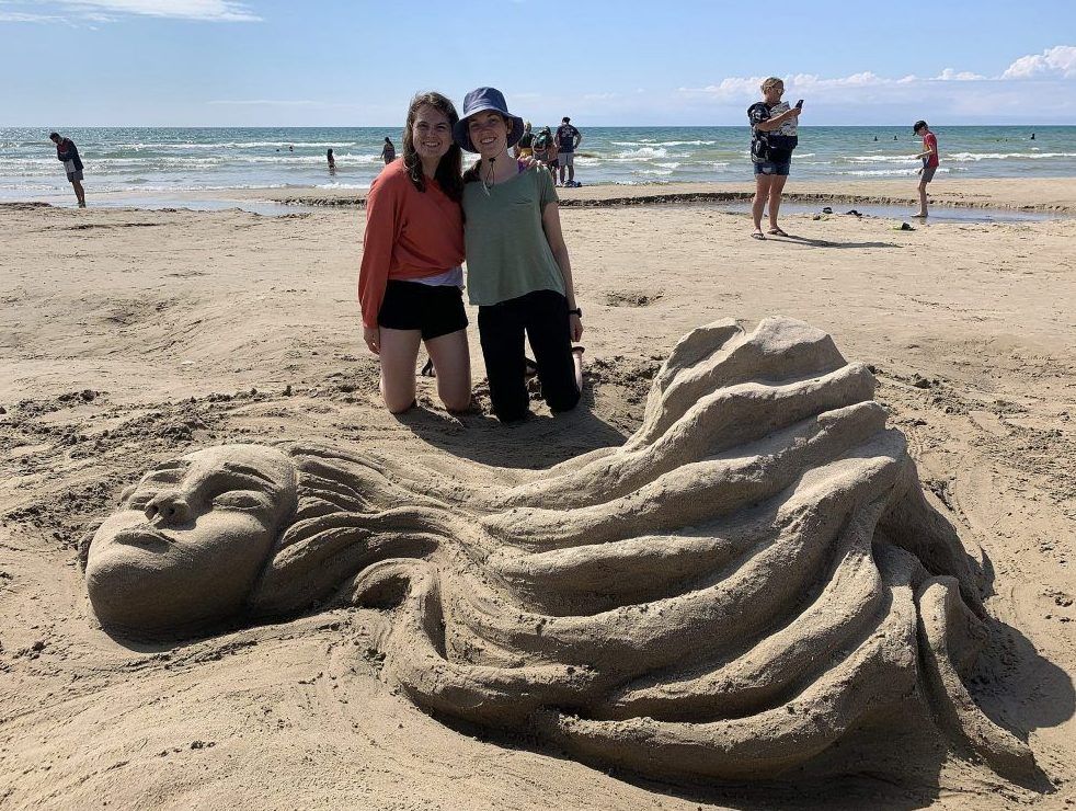Teams create works of art on the sand at Sauble | Owen Sound Sun Times