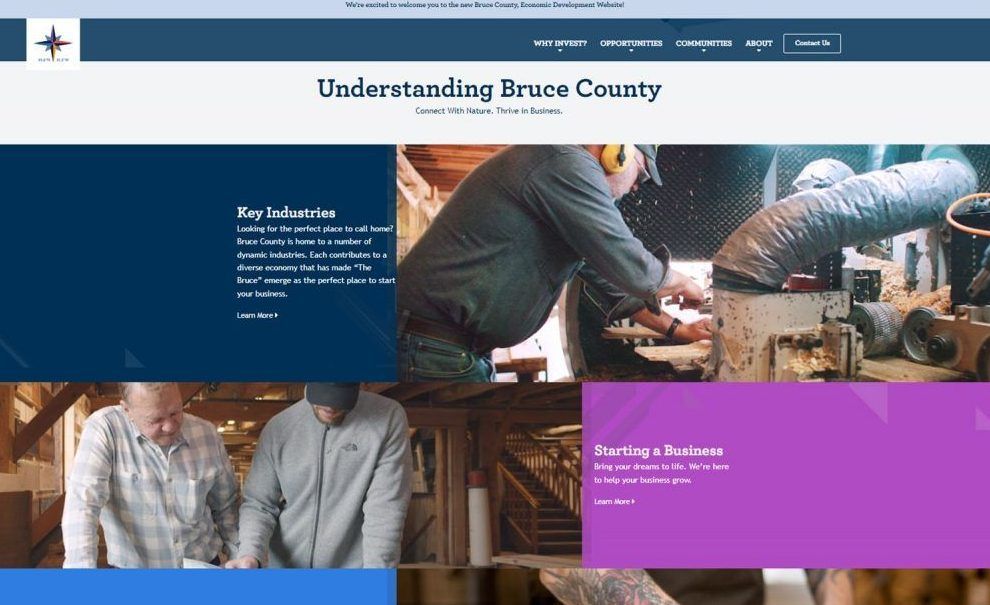 Bruce County launches website to attract business, development | Owen ...