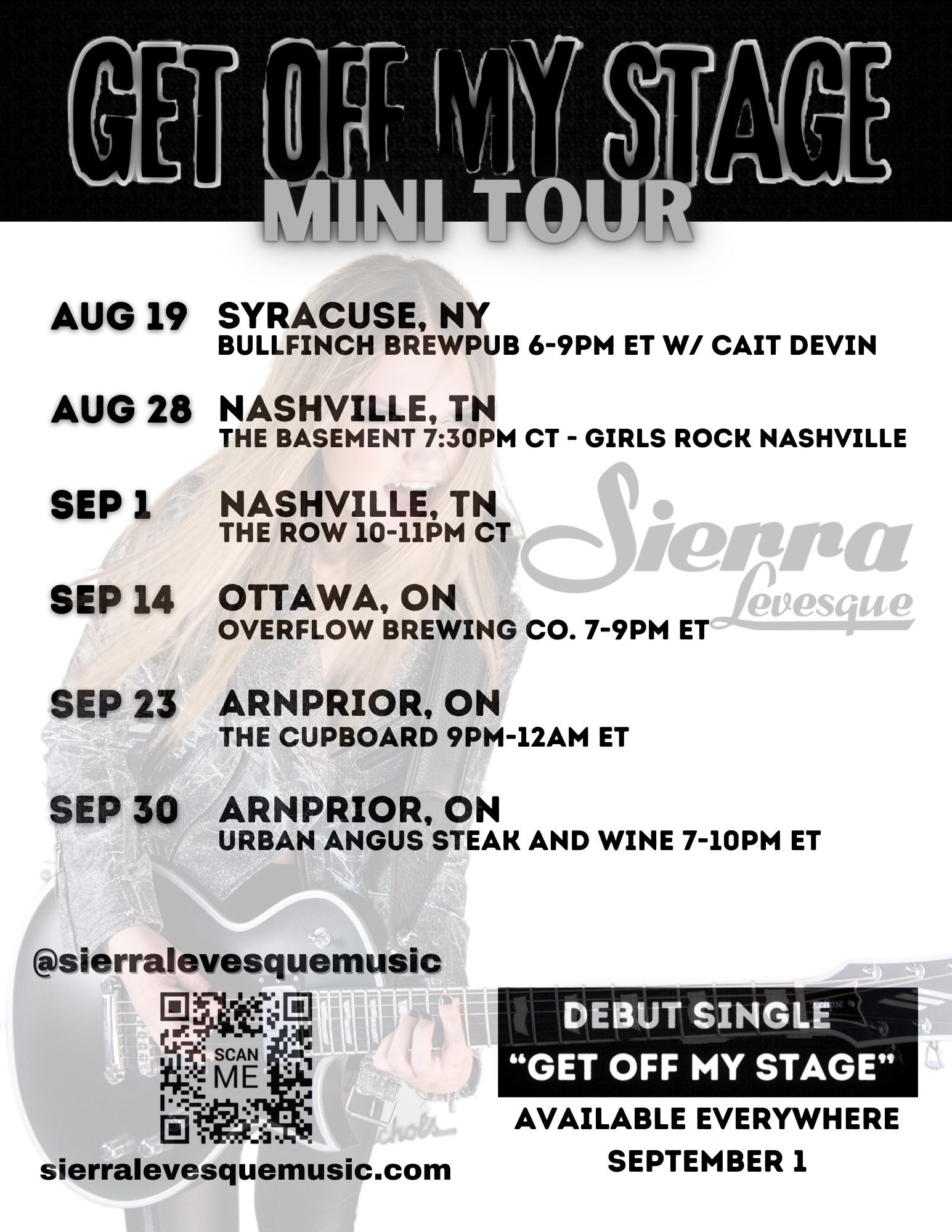 Pembroke rocker Sierra Levesque to release debut single on Sept. 1 ...