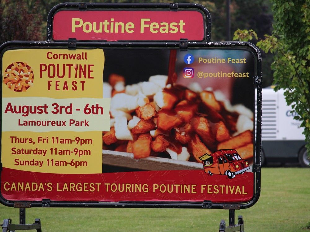 Four-day Cornwall Poutine Feast gets underway in Lamoureux Park | Cornwall Standard-Freeholder
