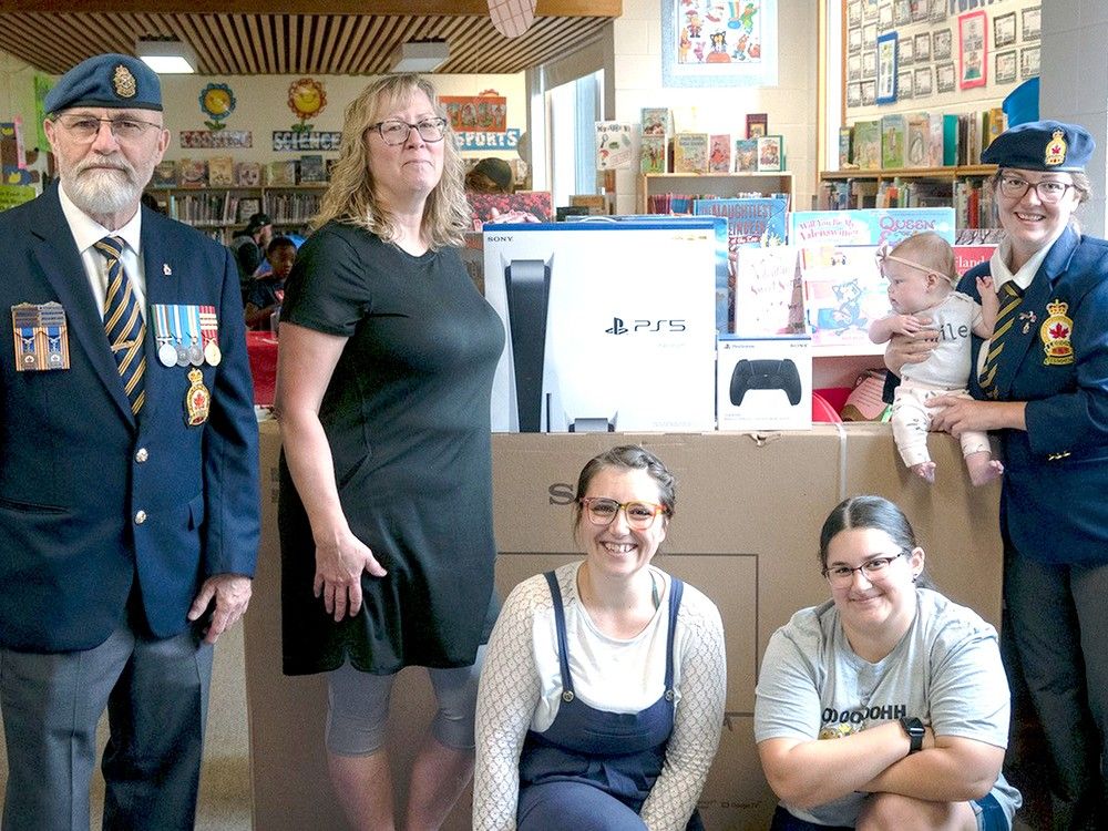 Library receives donation from Kirkland Lake Legion | Elliot Lake Standard